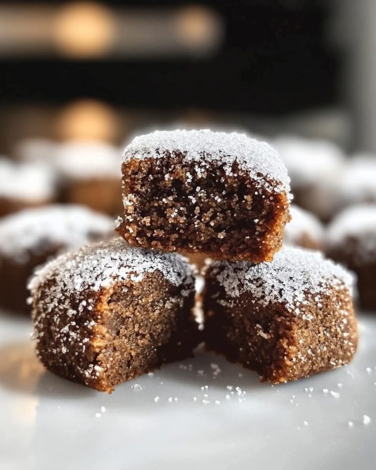 Snowy Gingerbread Bliss Bites – Easy Foods