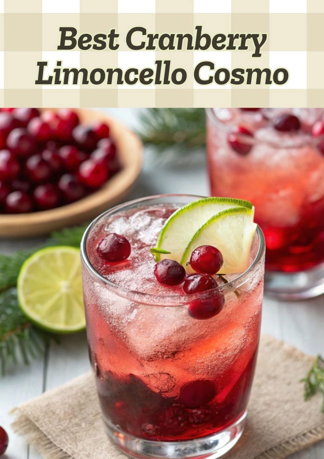 Best Cranberry Limoncello Cosmo – Easy Foods