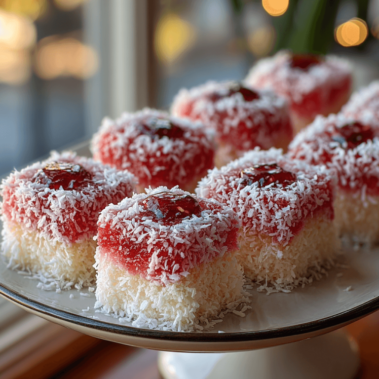 Easy Lamington Jam Bites – Easy Foods
