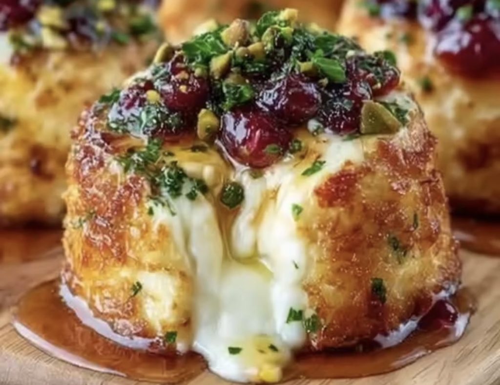 Fried Brie Bites with Honey – Easy Foods