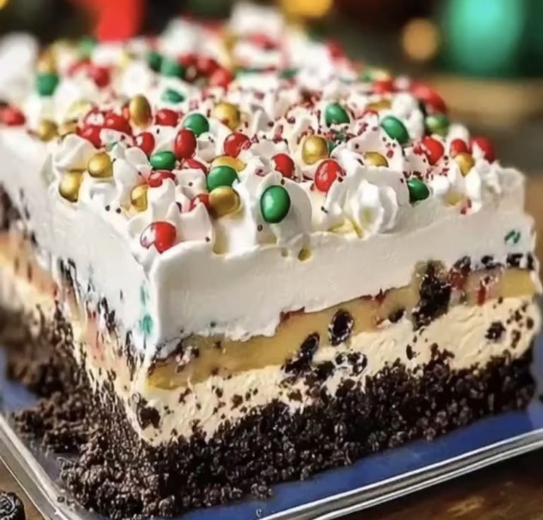 Christmas Layered Icebox Dessert – Easy Foods