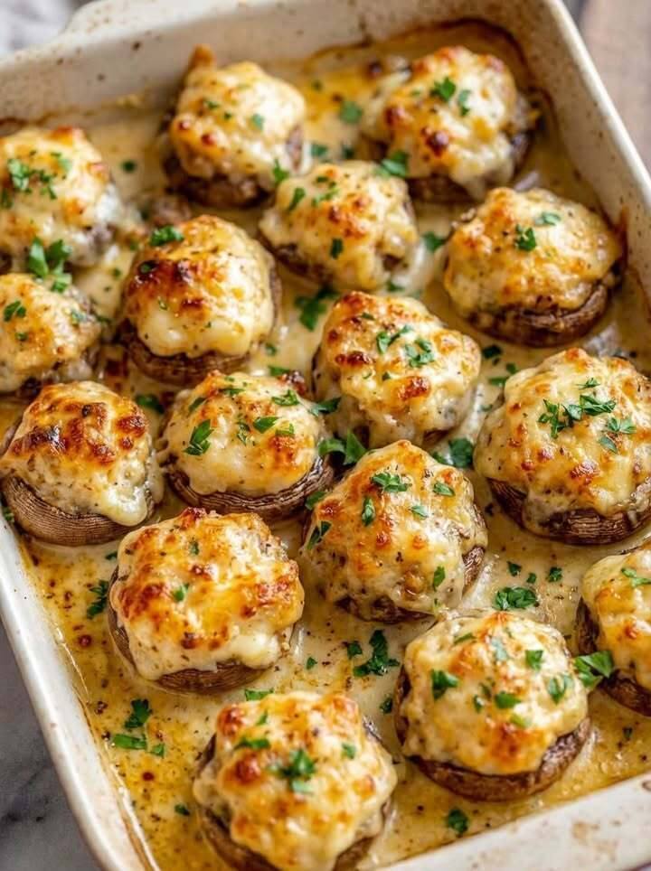 Easy Stuffed Mushrooms – Easy Foods
