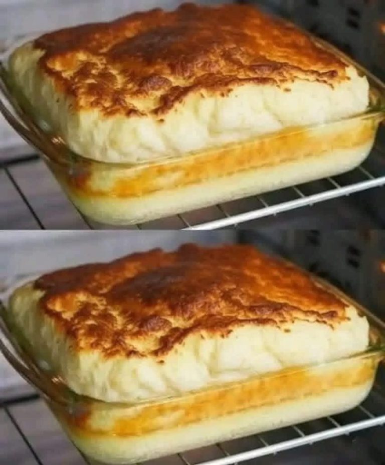 Fluffy Oven Baked Soufflé with Golden Crispy Top – Easy Foods