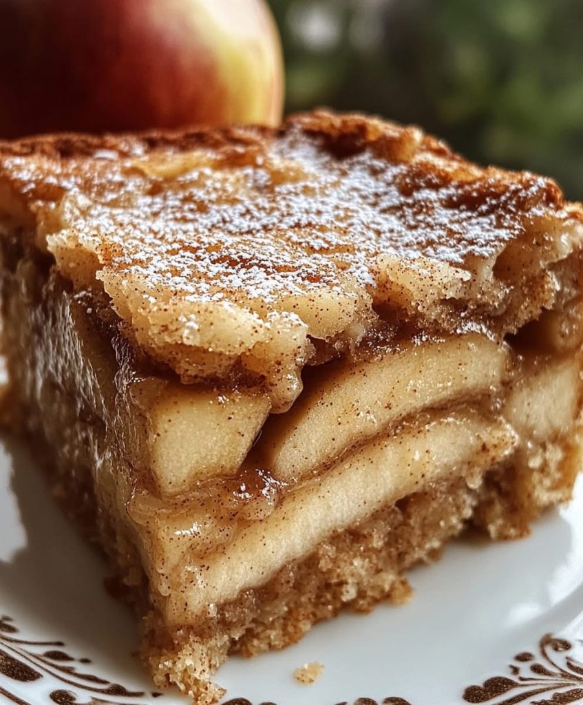 Cinnamon Apple Slice Cake – Easy Foods